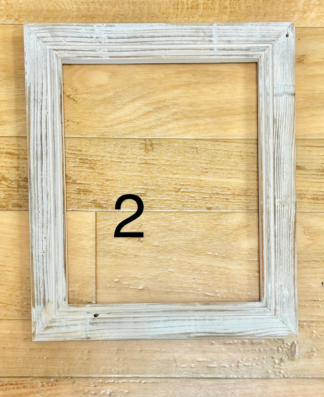 Rustic, Whitewashed Wood Frames, 8X10 - Etsy