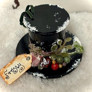 Small Snowman Hat, Ornament, Frosty the Snowman Hat - Etsy