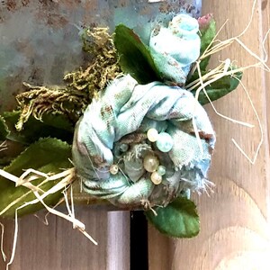 Primitive, Wall Pocket, Rustic, Hanging Pocket Tin, Galvanized. - Etsy