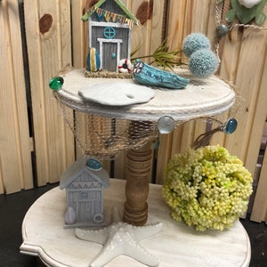 MINI FISHING NET, Beach Decor, Sand, Fishing, Summer, Nautical, Unique ...