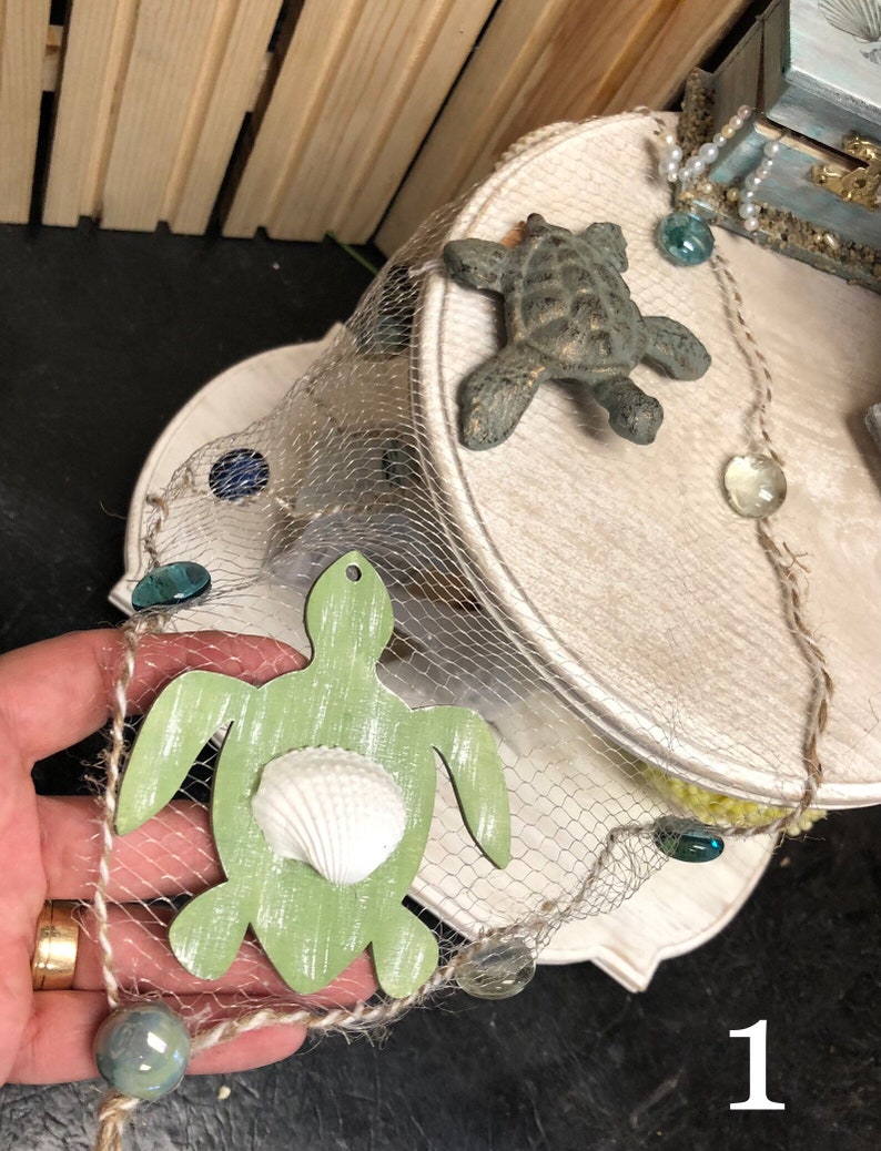 MINI FISHING NET Beach Decor Sand Fishing Summer - Etsy