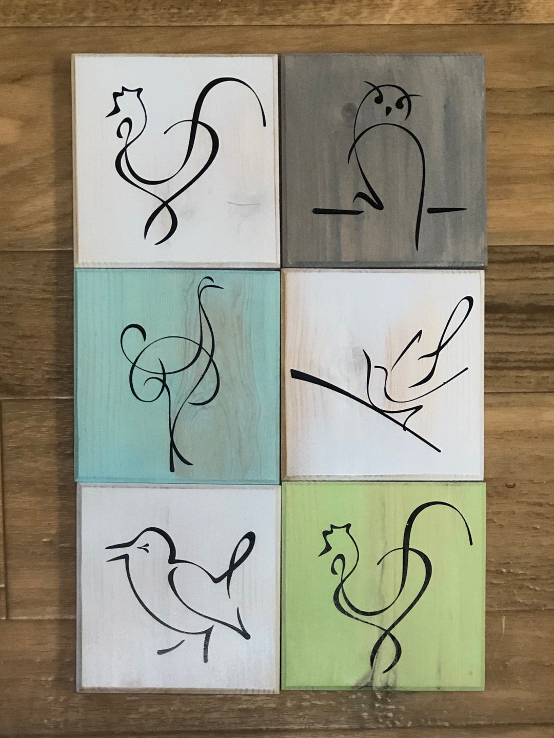 Bird Silhouettes, Small Wood Blocks, Tiered Trays, Bird Collections ...