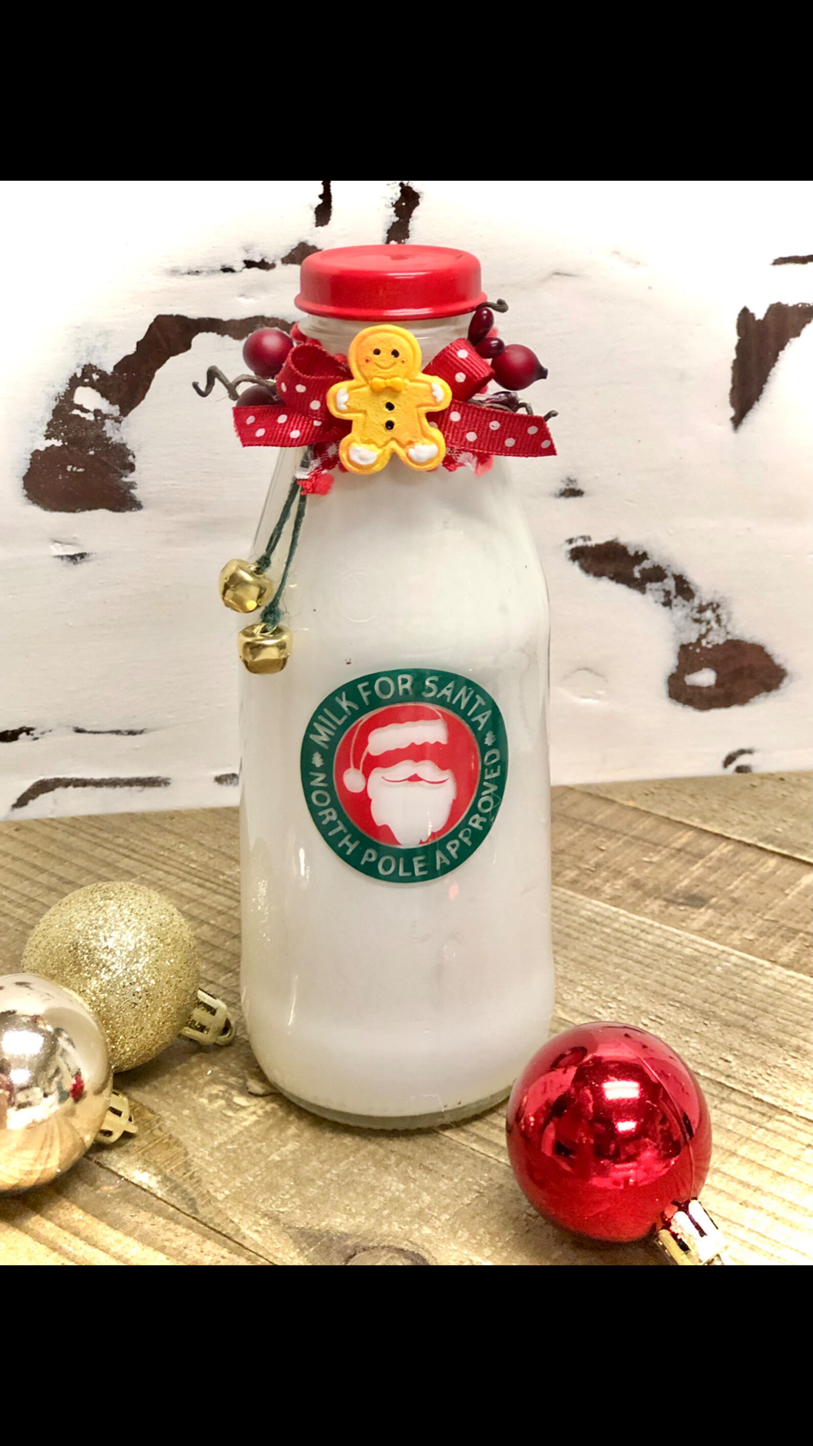 Milk and Cookies for Santa, Milk for Santa, Chocolate Milk, Glass Milk ...
