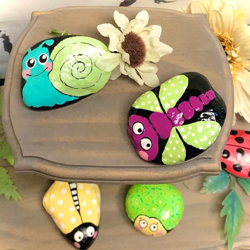 Cute Painted Rocks - Etsy