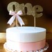 Cake Topper Two Cake Topper Gold and Pink Gold and Blush - Etsy