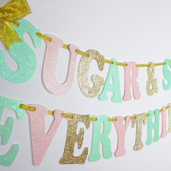 Sugar and Spice Banner - Etsy