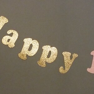 Happy Birthday Small Banner Personalized Birthday Banner - Etsy