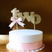 Cake Topper Two Cake Topper Gold and Pink Gold and Blush - Etsy