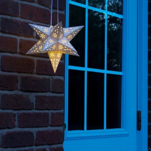 3D Flower Star Luminary Lantern - SVG CUTTING File and Pdf Special ...