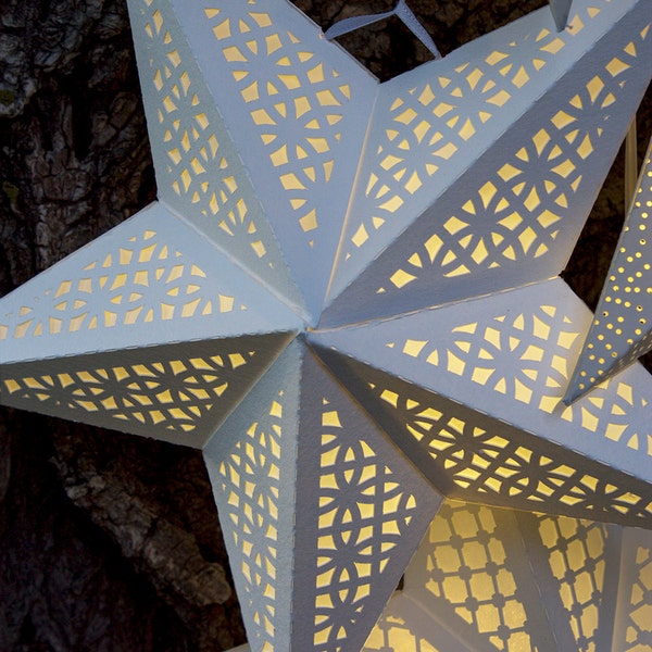 Paper Star Lantern - Etsy