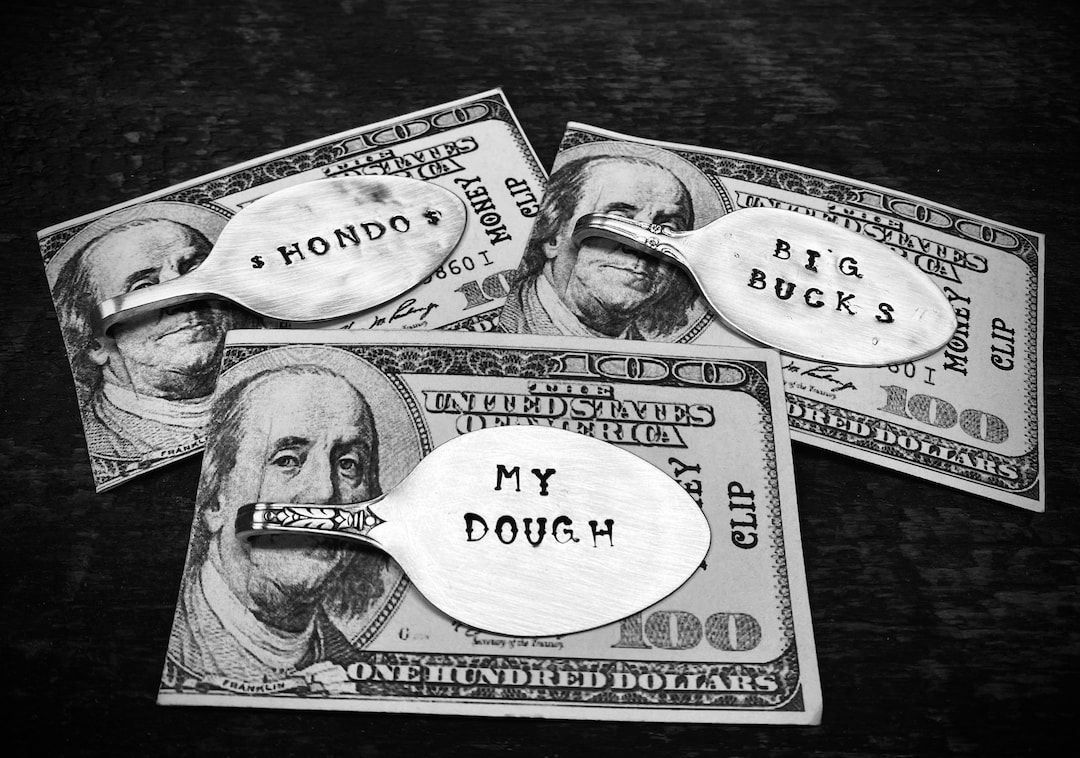 Spoon Money Clips - Personalize - Etsy