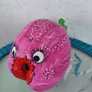 Large Tropical Hand-painted Coconut Fish Set of Two FREE SHIPPING Pool ...