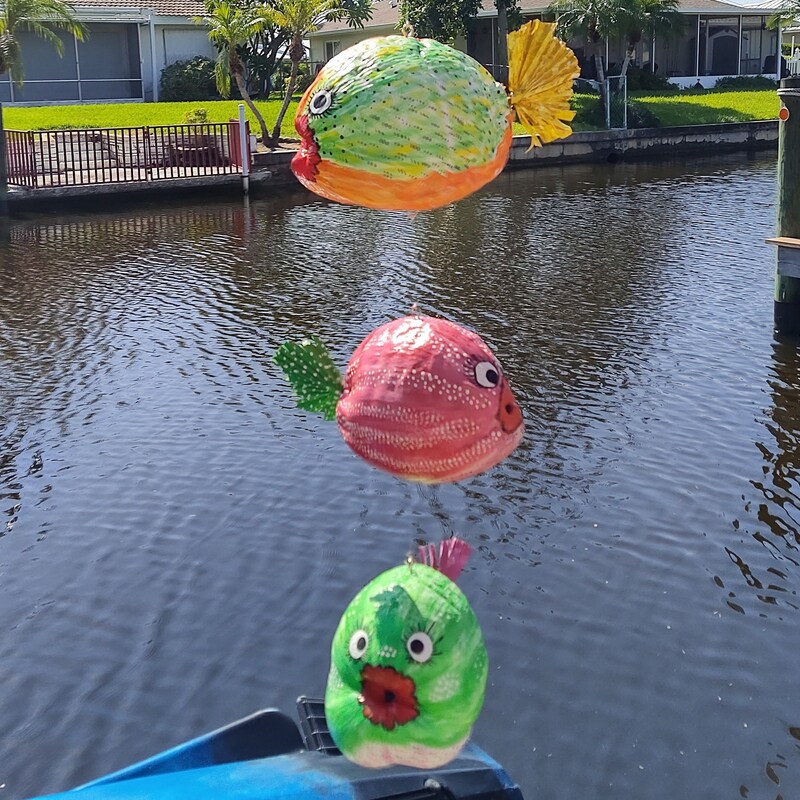 Hand Painted Fish - Etsy