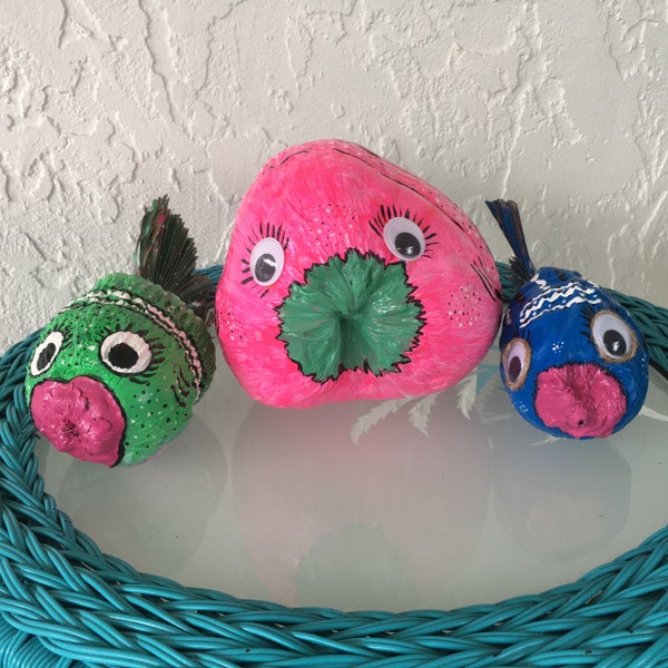 Hand Painted Fish - Etsy