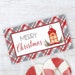 Printable Christmas Gnome Candy or Cookie Bag Toppers, Red Green ...