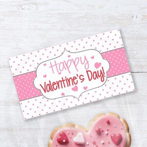 Valentine's Day Candy Bag Toppers for Classroom Valentine Themed ...