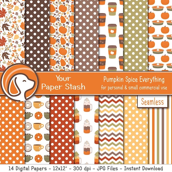 Autumn Digital - Etsy