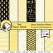 Retro 50s Sock Hop Digital Scrapbook Paper W/ Checkerboard Poodle ...