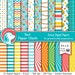 8.5x11 Circus Carnival Themed Birthday Digital Scrapbook | Etsy