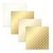 White & Gold Christmas Digital Paper, Elegant Christmas and Holiday ...