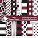 Back to School Digital Paper Pack, Kid Scrapbooking Paper Patterns ...