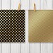 Black & Gold Digital Paper Pack for New Years Eve Scrapbook Pages ...