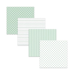 Mint Green Arrow & Tribal Digital Paper Pack for Spring Wedding and ...