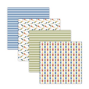 Spring Rain Digital Scrapbook Papers & Backgrounds With Rain Boots ...