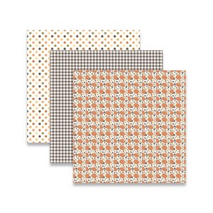 Autumn Digital Scrapbook Papers for Thanksgiving & Halloween With ...