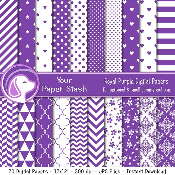 Purple Scrapbook Backgrounds