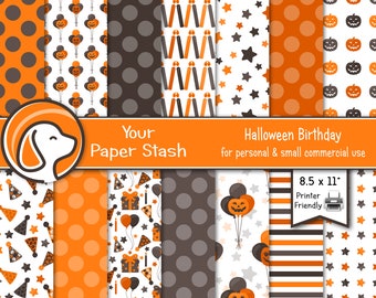 Warm Autumn Digital Papers Fall Scrapbook Papers - Etsy