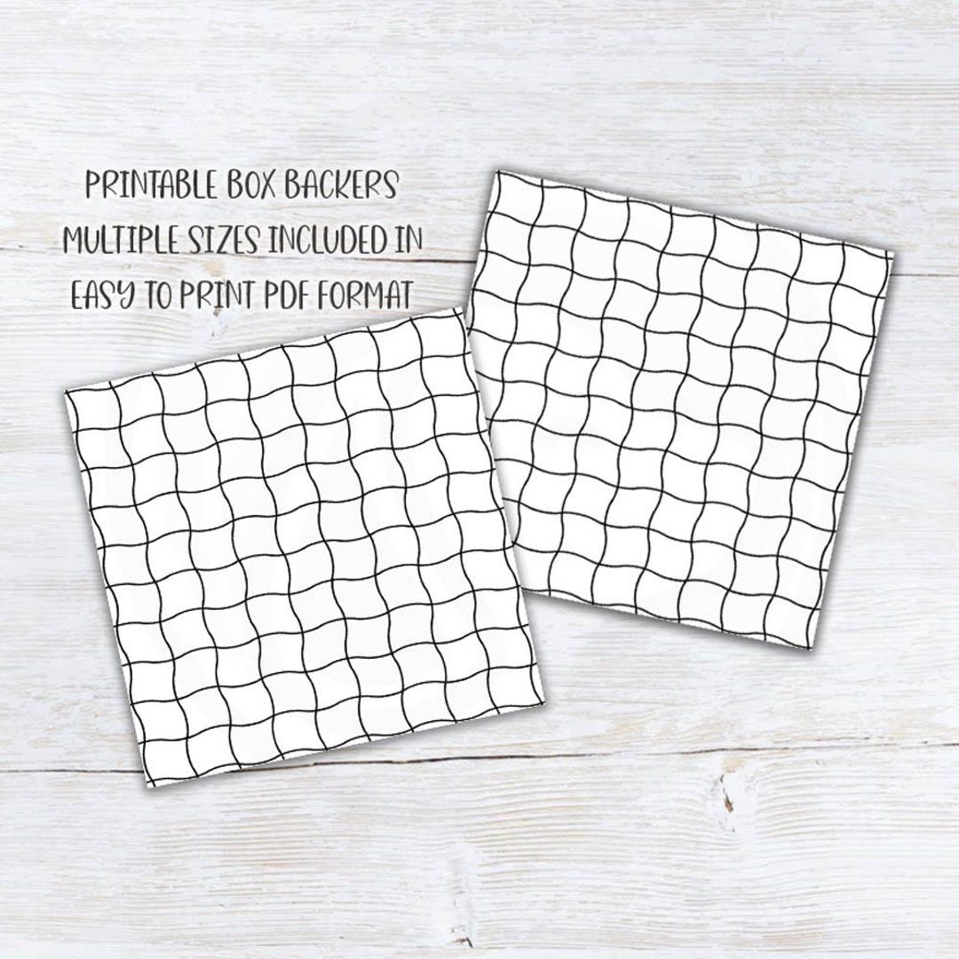 Soccer Volleyball Net Printable Cookie Gift Box Backers – Instant ...