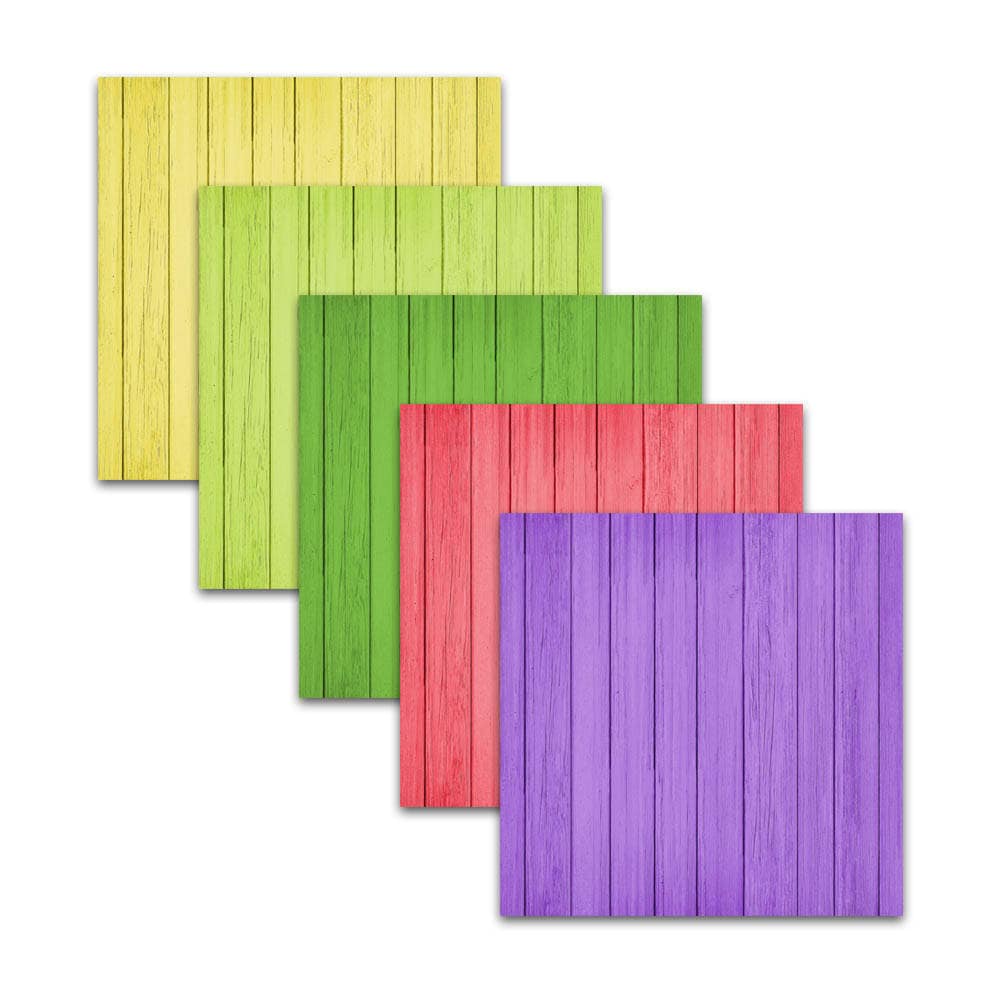 Rainbow Wood Digital Papers & Backgrounds for Spring and - Etsy