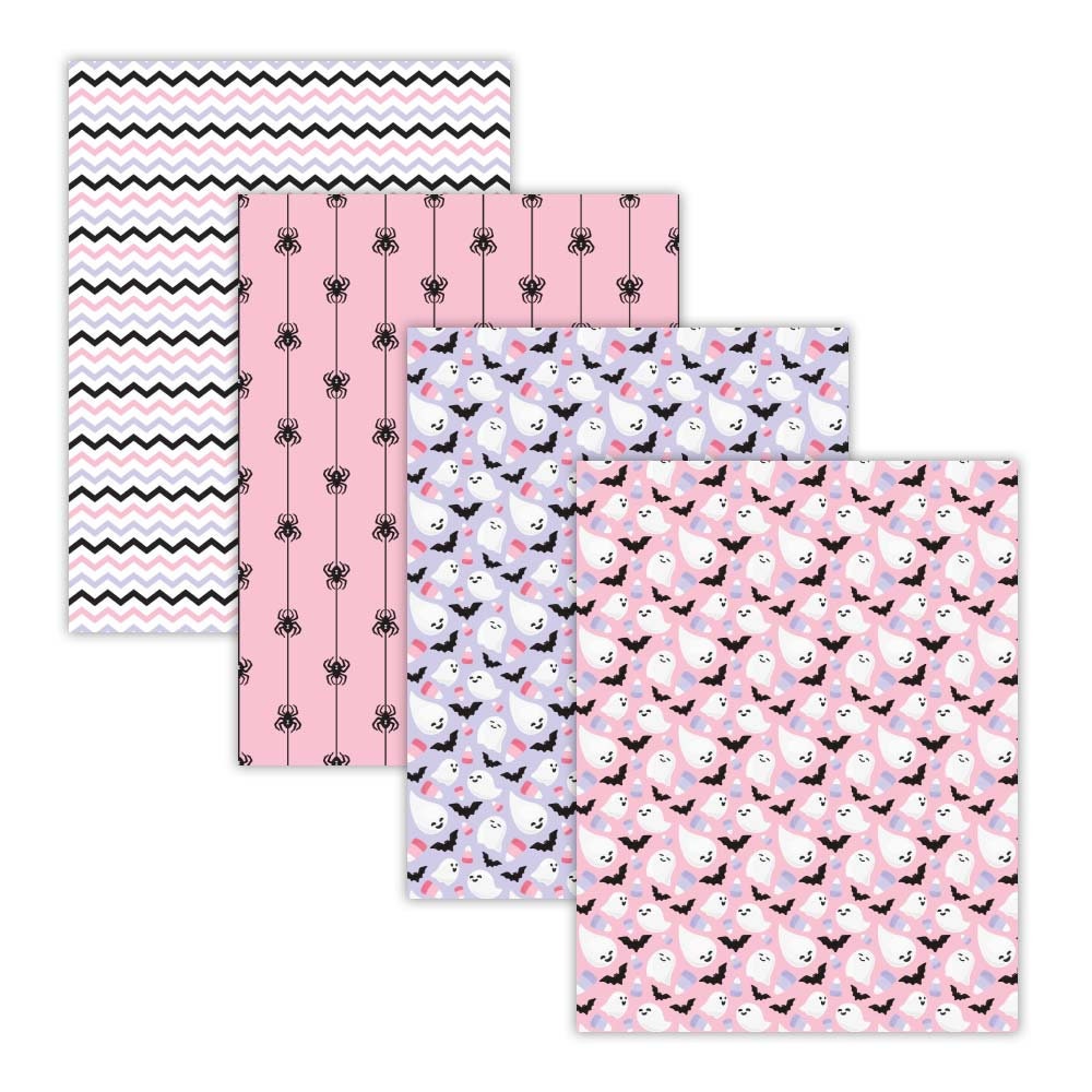 Printable Halloween Ghost Boo Digital Paper Pack Halloween - Etsy