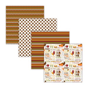 Thanksgiving Digital Scrapbook Papers and Backgrounds, Thanksgiving ...
