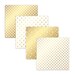 White & Gold Christmas Digital Paper, Elegant Christmas and Holiday ...