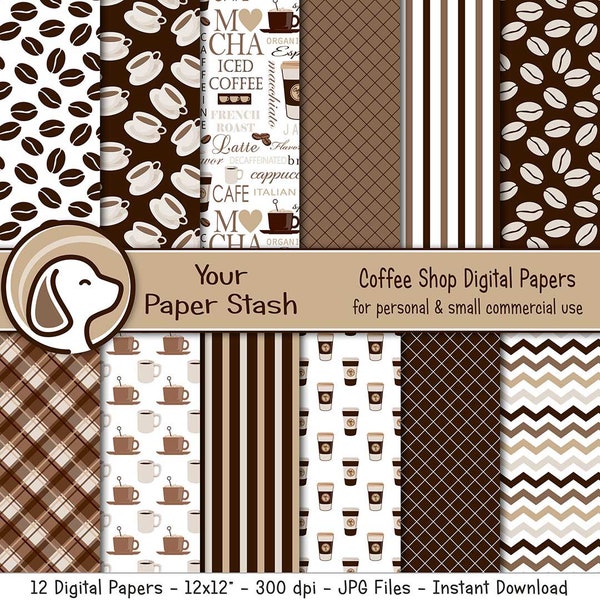 Mocha Patterns - Etsy