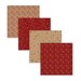 Rustic Christmas Digital Kraft Papers W/ Bells Reindeer Snowflakes ...