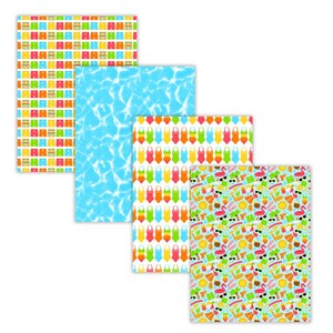 Printable Summer Fun Digital Paper Pack, Summer Pool Party Vacation ...