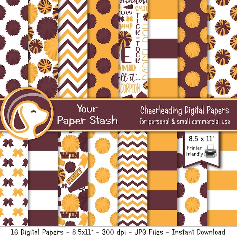 Maroon and Gold - Etsy