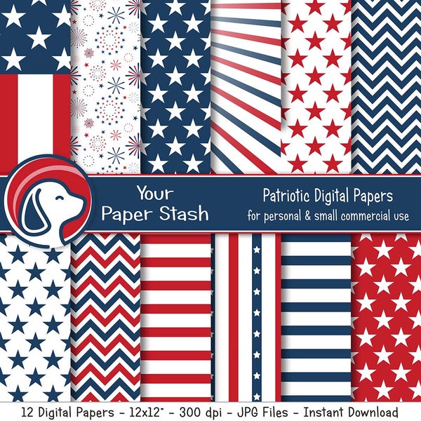 Patriotic Scrapbook - Etsy