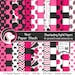 Back to School Digital Paper Pack, Kid Scrapbooking Paper Patterns ...