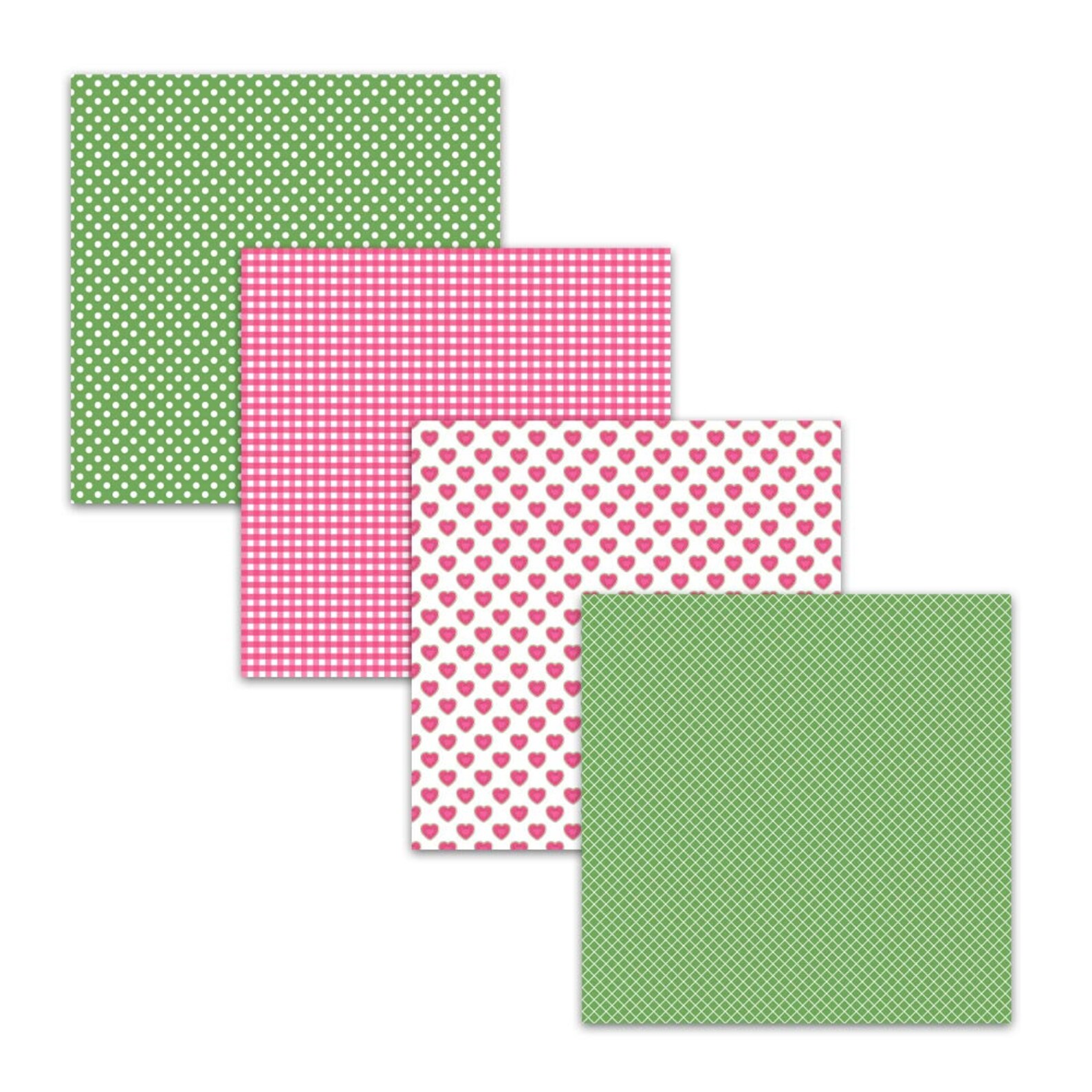 Watermelon Digital Paper Pack for Spring & Summer Scrapbook Pages ...