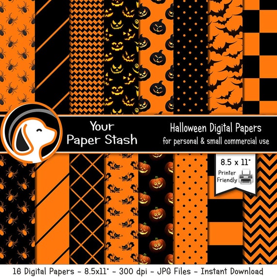 Halloween Paper Patterns