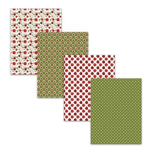 Summer Appple Themed Digital Papers for Birthday Scrapbook Pages ...