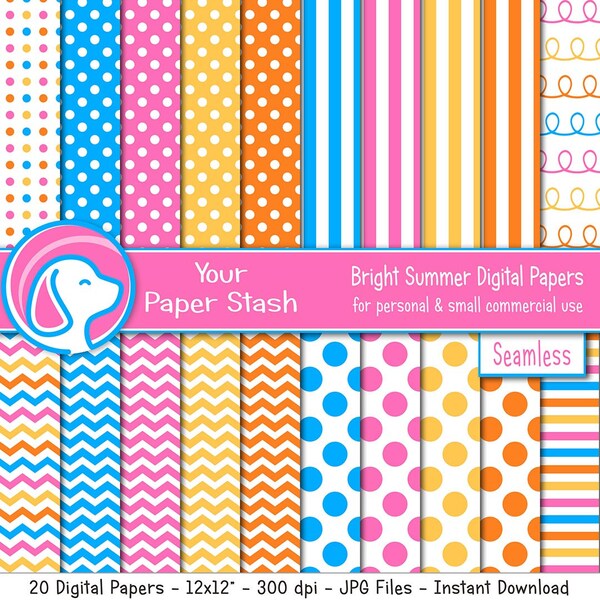 Chevron Scrapbook Paper - Etsy