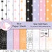 Retro 50s Sock Hop Digital Scrapbook Paper W/ Checkerboard Poodle ...