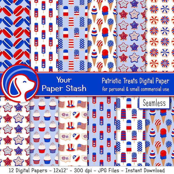 4th of July Cupcake - Etsy
