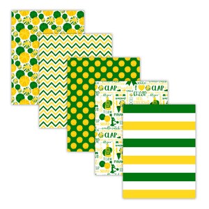 Cheerleading Printable Digital Paper Pack, Cheer Team Mom Coach ...