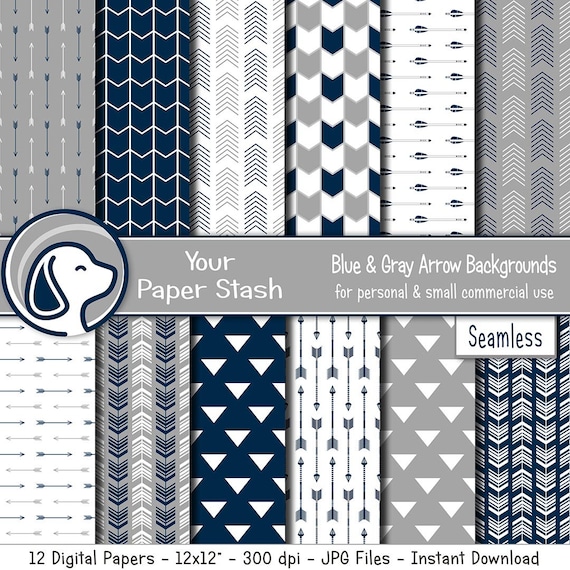 Tribal Background Bundle|Aztec Patterns Digital Scrapbook Paper Digital ...